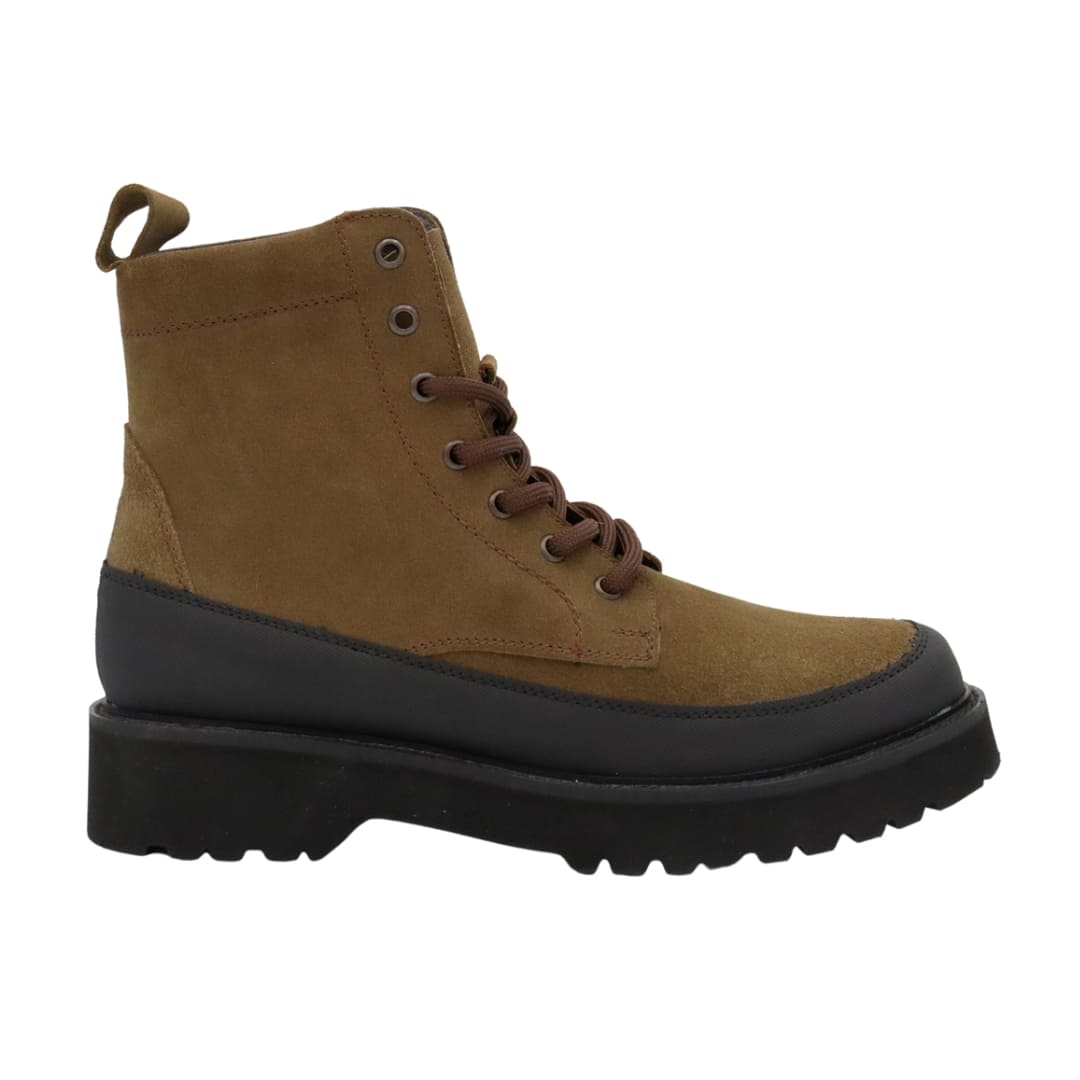 Bota Londres 6001 Gamuza Canela - Vakker Shoes MX